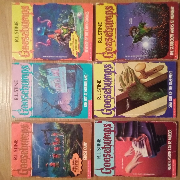 Scholastic | Other | Vintage Goosebumps Book Bundle Rl Stine ...